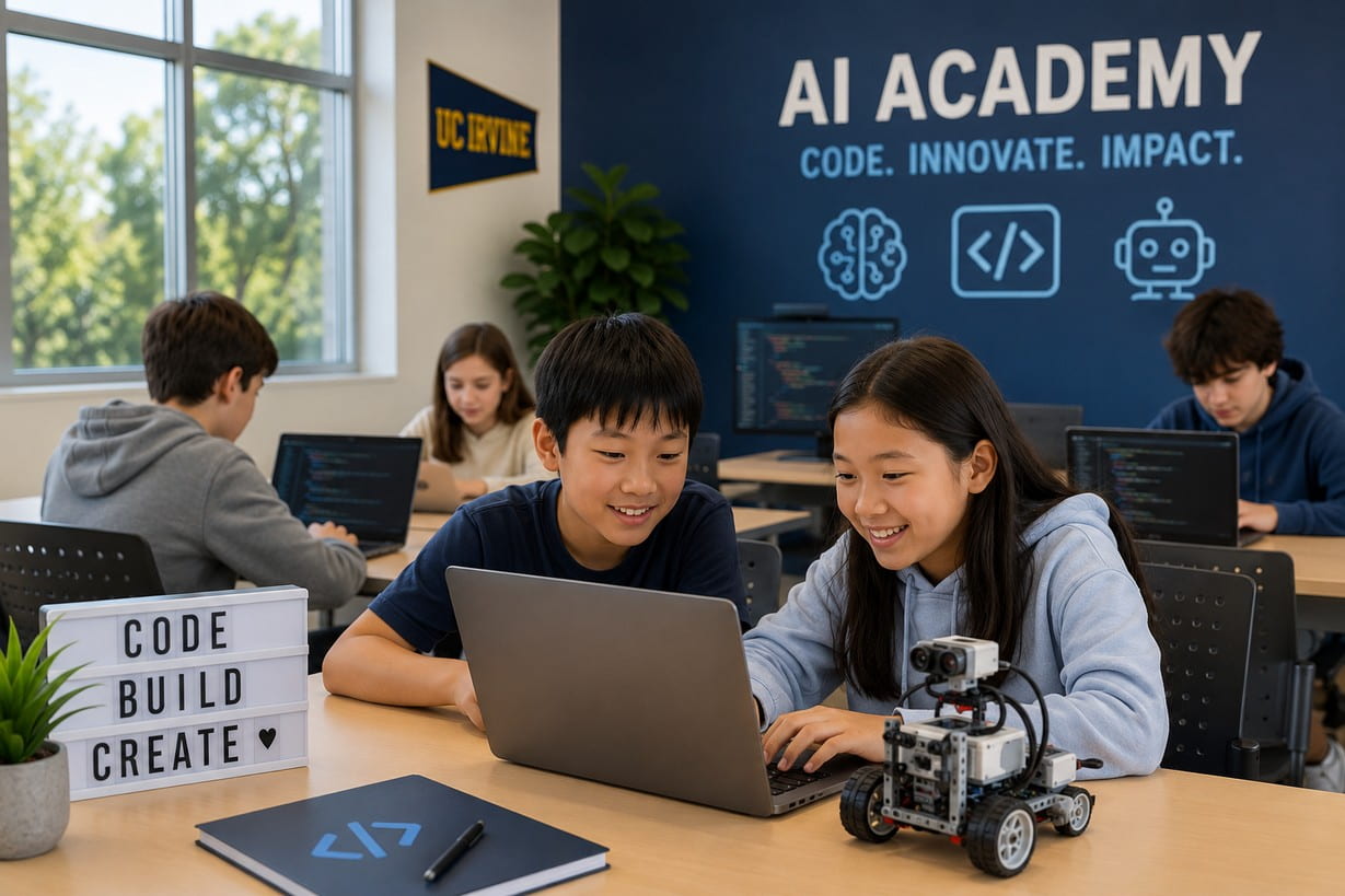 ID Coding Camp; AI Academy | Held At UC Irvine | Summer Camp in Irvine ...